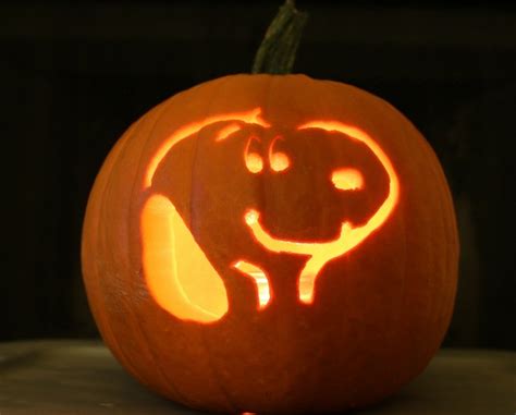 Printable Snoopy Pumpkin Stencil Printable Stencils