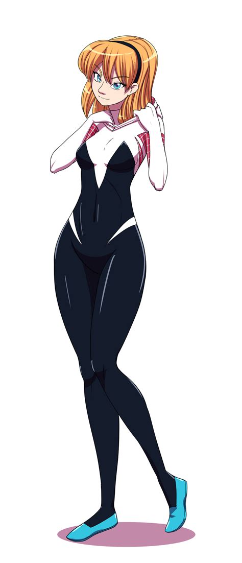 Spider Gwen Base By Kojiro Brushard On Deviantart
