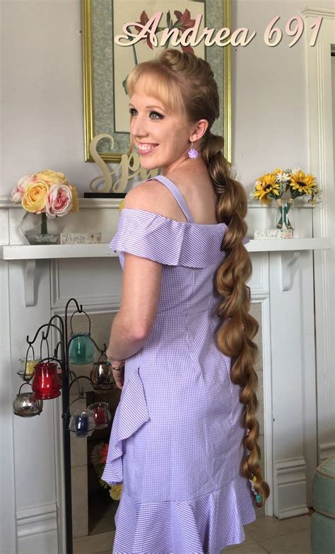 Braids And Hairstyles For Super Long Hair Rapunzel Braid