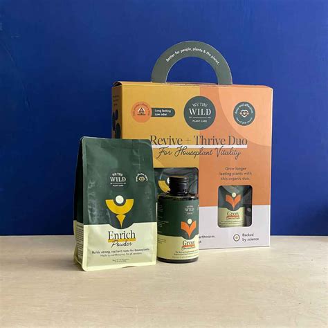 We The Wild Revive And Thrive Duo Kit Tend Greenpoint