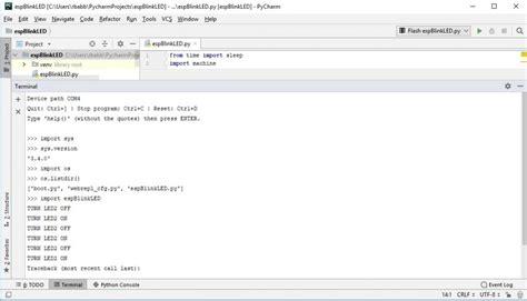 Iot On The Cheap Esp Micropython Tools Ide And Command Line Dragonfly Thing Works