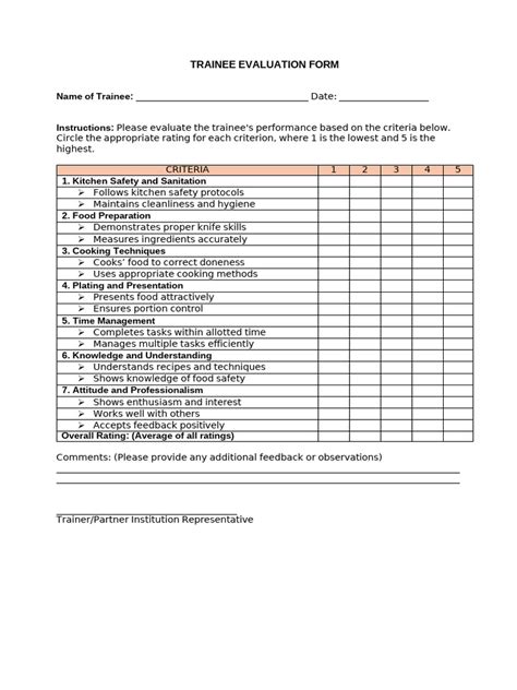 Work Immersion Evaluation Form Pdf Performance Appraisal
