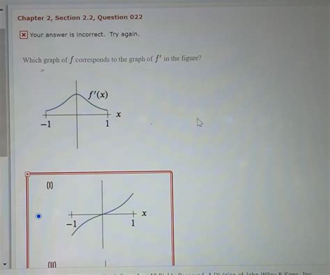 Solved Chapter 2 Section 22 Question 022 X Your Answer Is