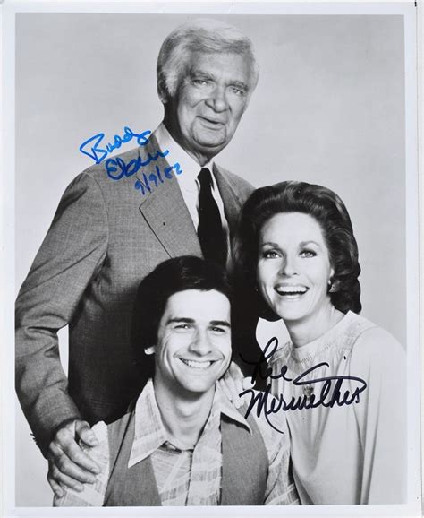 Barnaby Jones Cast X2 Buddy Epsen Lee Meriwether W Coa Etsy