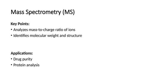 Spectroscopy Scopy Different Types Applications Ppt