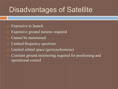 Satalite Communication Pptpptx Computer Networking Computing