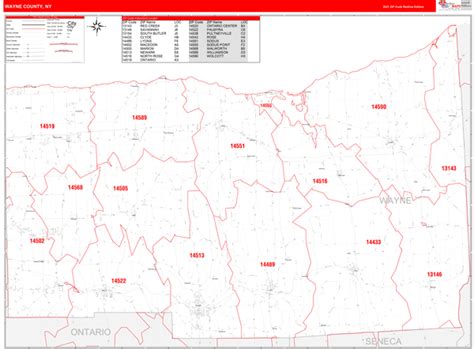 Wayne County Ny Map