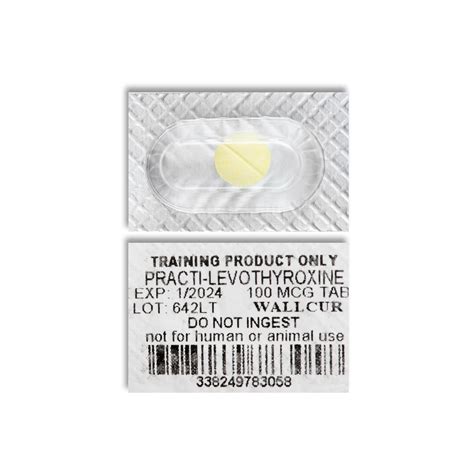 Practi Levothyroxine Synthroid Tablets Medtech