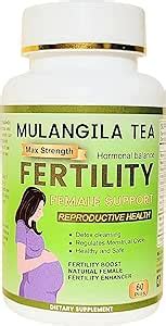 Amazon.com: MULANGILA TEA Natural Fertility Support & Hormonal Balance Pills - Vitamin-Enriched ...
