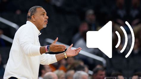 Hot Mic Catches Ed Cooley Have To Beg For His Players Attention
