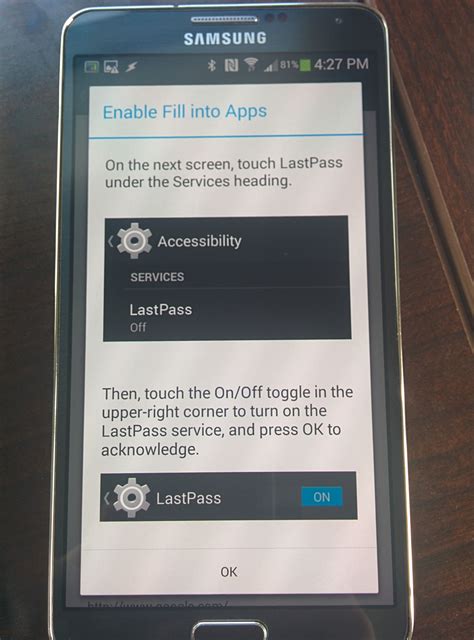 Lastpass Updated To Version 32 With Automatic Password Entry For Apps