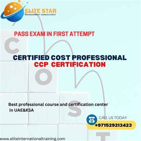 Certified Cost Professional Enrol For Ccp Certification 2025