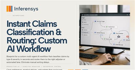 Instant Claims Classification And Routing Custom Ai Workflow Inference