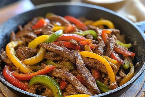 Classic Skillet Beef Fajitas A Tex Mex Favorite