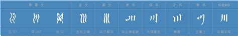 川字的象形字 百度知道