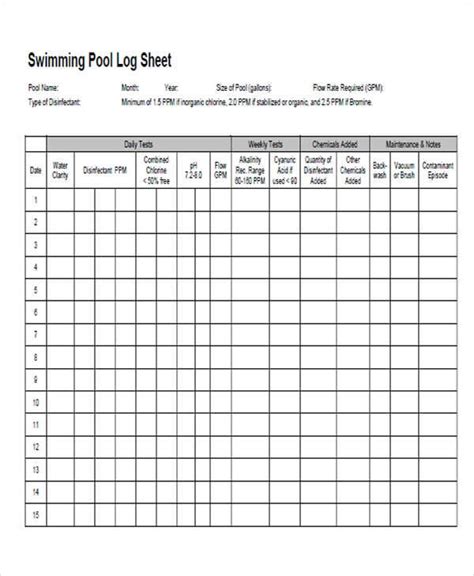 Free 31 Sample Daily Log Templates In Pdf Ms Word