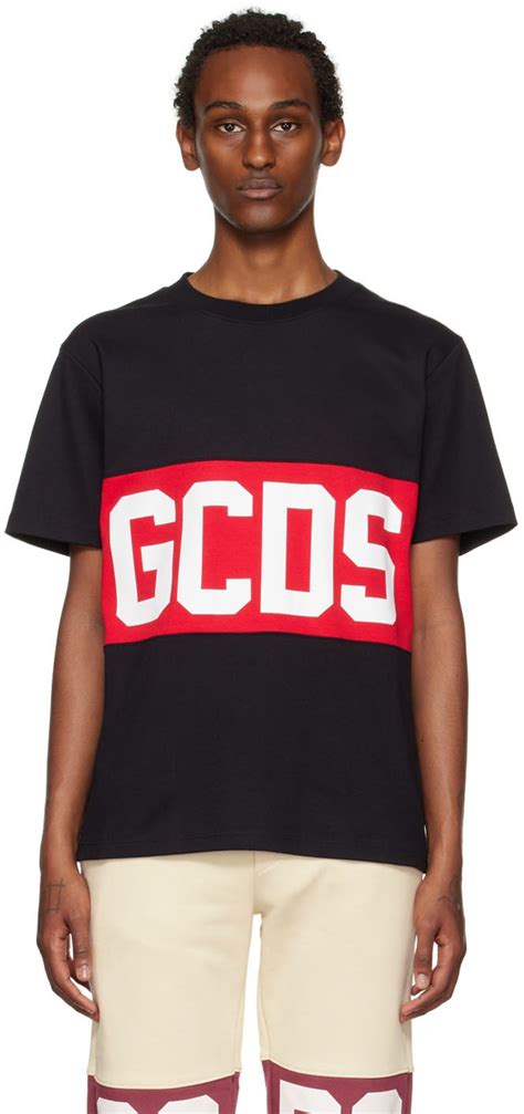 Gcds Black Band T Shirt Editorialist