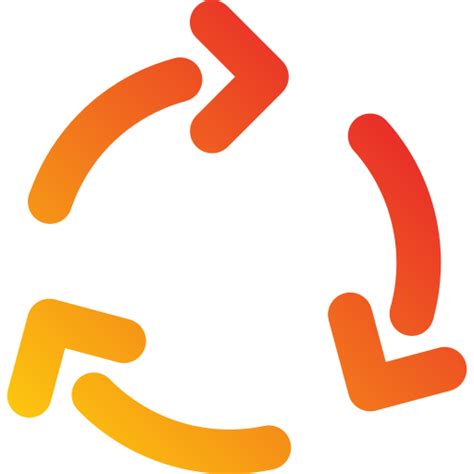 Cycle Generic Gradient Icon