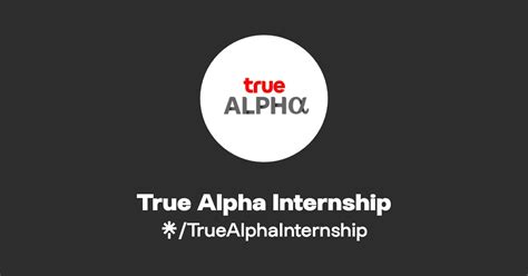 True Alpha Internship Instagram Facebook Tiktok Linktree