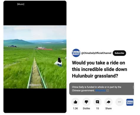 Does This Video Show A 1200 Meter Long Grass Slide In China