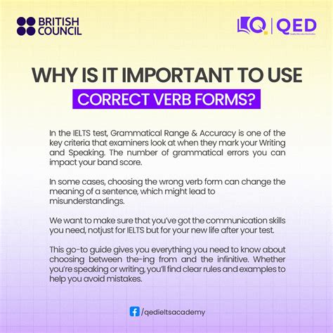 Qed Using Correct Verb Forms Is Important Because They Are The