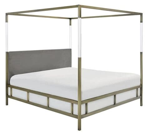 Sfv1100a K 2bx Queen Size Canopy Bed Canopy Bed Bed Furniture