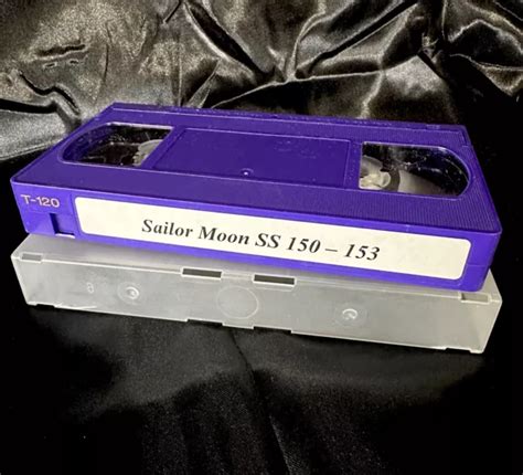 Sailor Moon Ss Manga Vhs Fansub Anime Episodes 150 153 £41 57 Picclick Uk