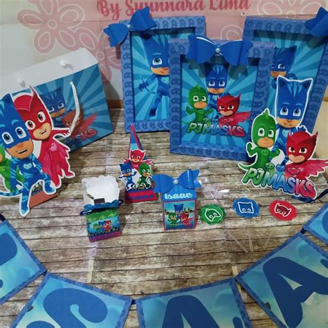 Kit Festa Pj Mask Elo7 Produtos Especiais