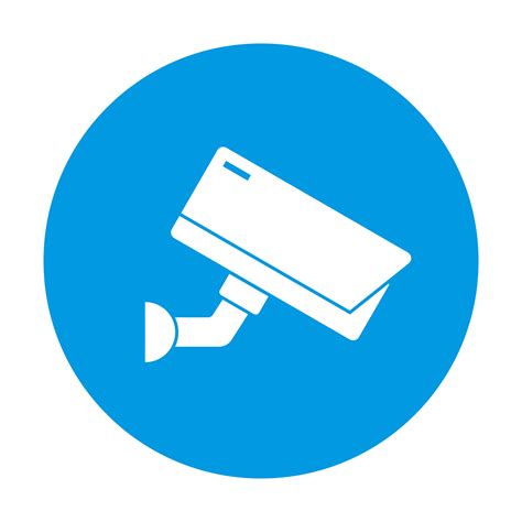 Security Camera Vector Icon For Graphic Design Logo Web Site Social Media Mobile App Ui