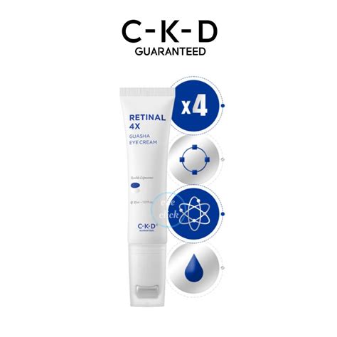 Ckd Retinal 4x Guasha Eye Cream Hydrating And Nourishing Eye Treatment