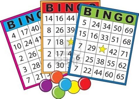 Bingo Cards Clip Art Clip Art Library