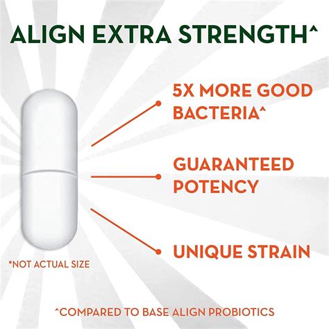 Align Probiotic Extra Strength 1 Doctor Recommended For Men And Women 5x More Good Bacteria