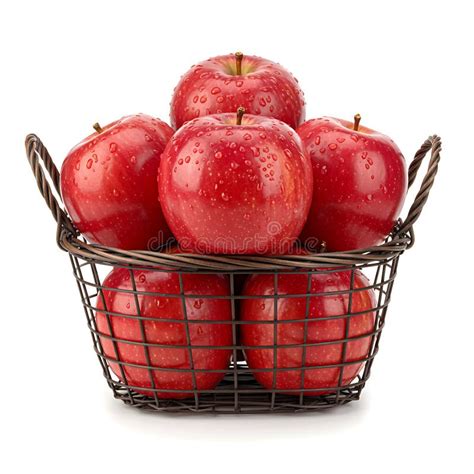 Realistic Close Up Of A Fresh Apple â€ High Resolution Detail Stock