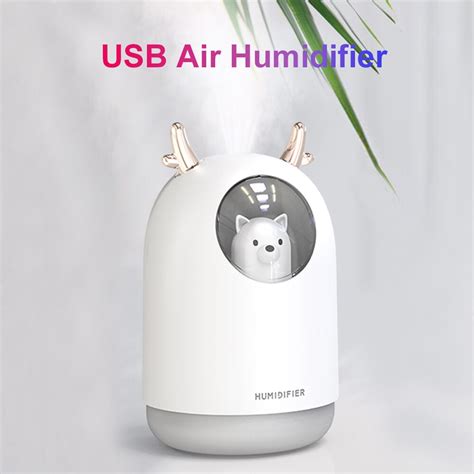 Car Humidifier 300ml Cute Bear Aroma Essential Oil Grandado