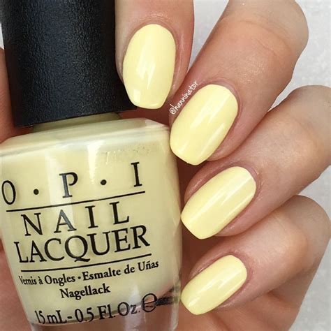 Yellow Nail Polish Opi