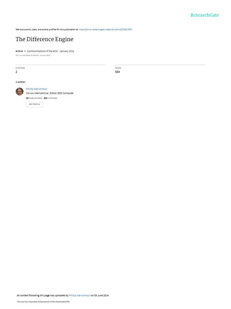 Article 39 The Difference Engine Jan2012 Pdf