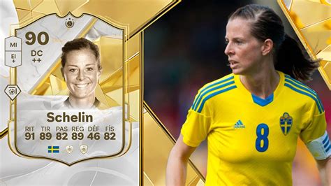 Su Tiro Colocado Esta Roto Review Lotta Schelin Icon 90 Sbc En