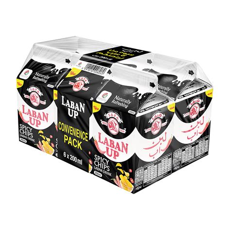 Safa Laban Up Spicy Chips 6 X 200 Ml Online At Best Price Lulu Uae