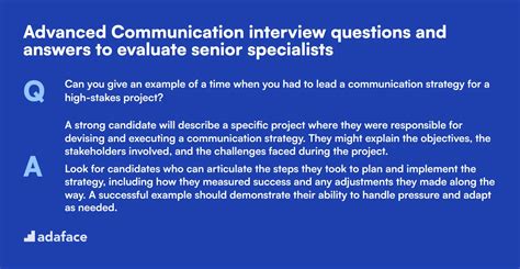 71 Communication Interview Questions Adaface