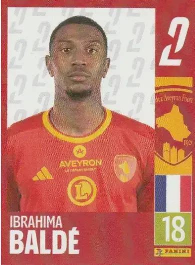 Ibrahima Baldé Image 253 Foot 2024 2025 Ligue 2 Bkt My Panini