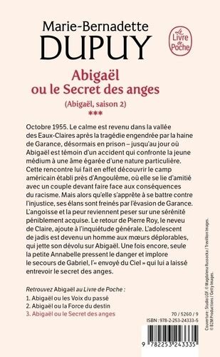 Abigaël Tome 3 Le Secret Des Anges De Marie Bernadette Dupuy Poche