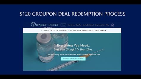 120 Off Groupon Deal Redemption Steps Youtube