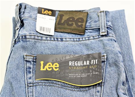 Lee Regular Fit Mens Jeans Various Colors And Sizes India Ubuy