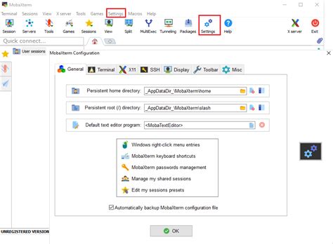 Connecting With Mobaxterm Windows Zih Hpc Compendium