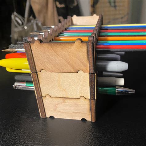 Art And Pen Stackable Holders Glowforge Shop