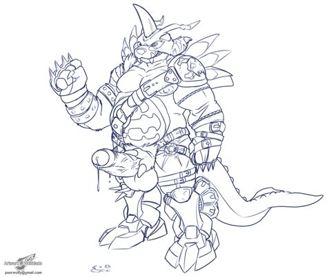 Rule 34 Balls Big Penis Claws Digimon Erection Fur Gabumon Horn Male Male Only Mammal