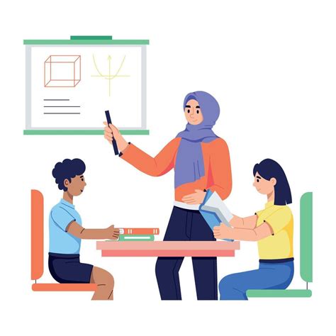 Trendy Multicultural Class 46105000 Vector Art At Vecteezy