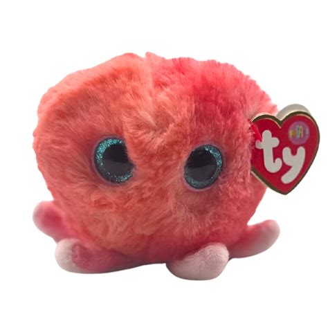 Ty Puffies Sheldon The Octopus 3 Inch