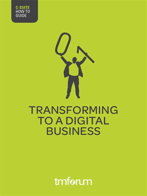 Howto Transform To A Digital Business Web Pdf Business Computing