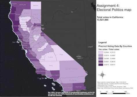 Pdf Assignment 4 Electoral Politics Map · Assignment 4 Electoral Politics Map Legend